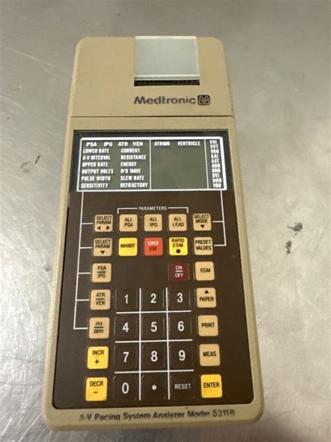 Used Medtronic 5311b Av Pacing System Analyzer Surgical Instruments For