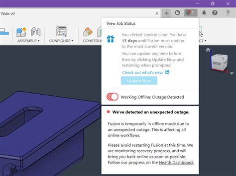 Solved Cant Export Stl When Working Offline Autodesk Community