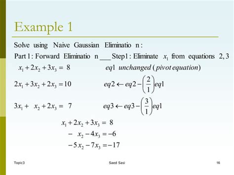 lecture0003 numerical methods topic 3 solution of systems of linear