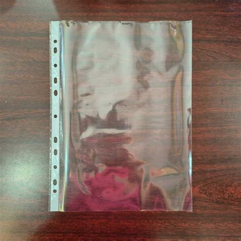 Jual Pp Plastik Pocket Bantex A4 Bening Tebal 0 06mm 10 Lembar