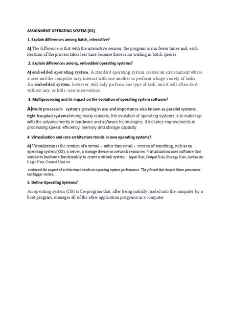 assignment operating system pdf