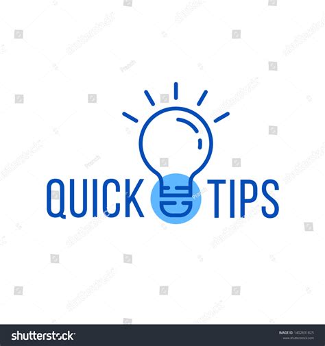 Quick Tips Vector Images Stock Photos Vectors Shutterstock