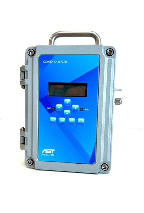 Ast 1012 P Portable O2 Analyzer Applied Sensing Technologies