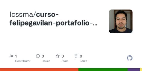 GitHub Lcmandujanoa Curso Felipegavilan Portafolio Asp Netcore Mvc6