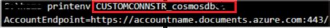 How Do You Use A Cosmos Connection String In Azure App Service Microsoft Qanda