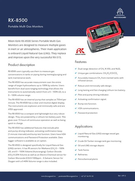 Datasheet Rx8500 Pdf