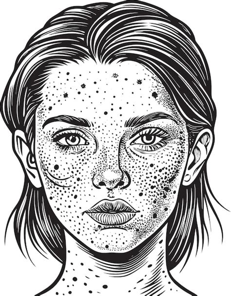 Hyperpigmentation Skin Condition Premium Ai Generated Vector