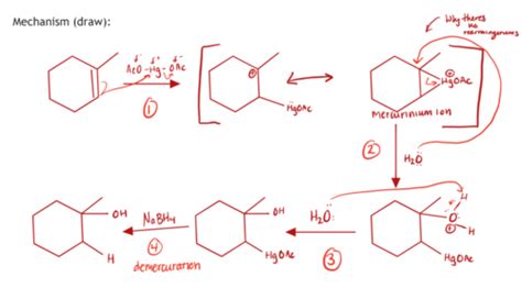 Orgo Mechanisms Flashcards Quizlet