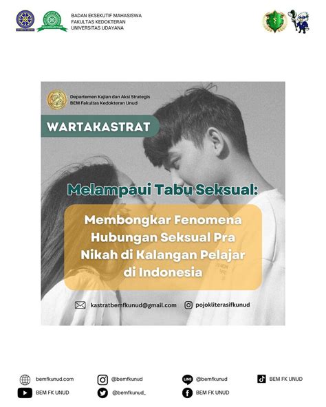 Melampaui Tabu Seksual Membongkar Fenomena Hubungan Seksual Pra Nikah Di Kalangan Pelajar Di