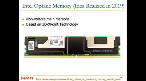 Computer Architecture Lecture 15 Emerging Memory Technologies Eth