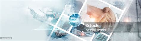 글로벌 비즈니스 네트워크 비즈니스 전략 및 디지털 마케팅의 경제 및 성장 전 세계 금융 및 은행 팀워크 및 파트너십 기술 및