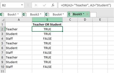 Excel Formula How To Use The Excel Or Function Excelchat