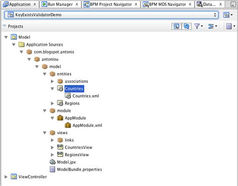 Oracle Technologies Stack Key Exists Validator Using Adf Bc Declarative Built In Rules