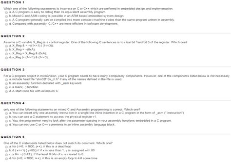 Solved Which One Of The Following Statements Is Incorrect On