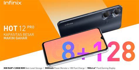 Infinix Hot 12 Pro Usung RAM 8 GB Dan NFC Harga 2 1 Jutaan Pricebook