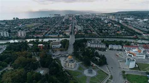 ფოთის ცენტრალური მოედანი Stockfootage