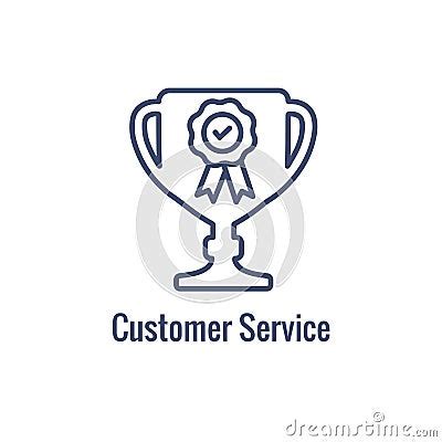 Core Values Icon With Value Driven Icon Describing Part Of Core Values Cartoon Vector