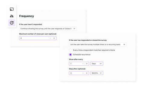 New Frequency Settings For Website And In Product Surveys Survicate Changelog