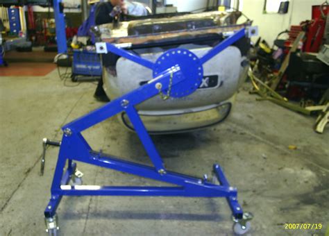 Nbn Chassis Car Tilter Car Roller Jig Car Tilting Lift Rotisserie