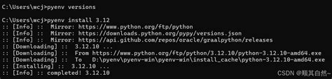 Python多版本管理工具——pyenv安装及使用 Csdn博客 Python多版本管理工具——pyenv安装及使用 Csdn博客