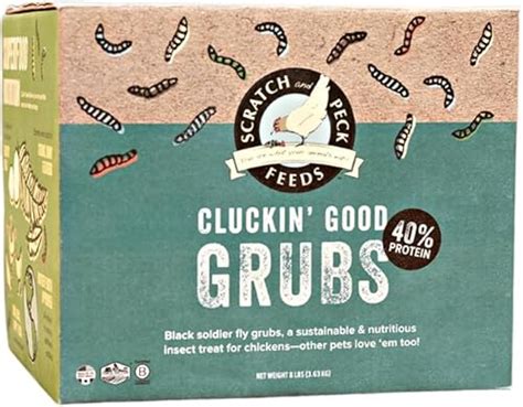 Scratch And Peck Feeds Cluckin Good Grubs For Chickens Natural