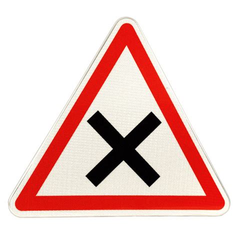 Panneau Ab3a Cédez Le Passage à Lintersection I Wp Signalisation