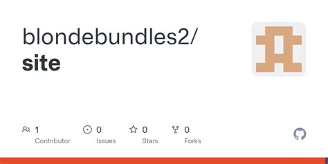 Github Blondebundles2site
