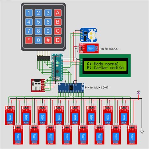 Control Cabinet With 12 Electric Locks Programming Arduino Forum