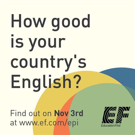 The Ef English Proficiency Index Ef Epi 2015 Launches In Seven Days