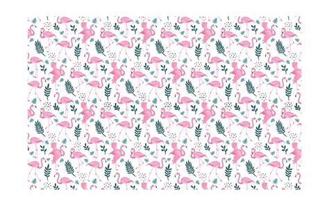 Premium Vector Flamingo Pattern