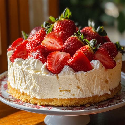 Why Strawberry Shortcake Cheesecake Is Irresistible