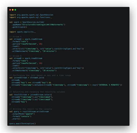 Watermarks In Apache Spark Structured Streaming