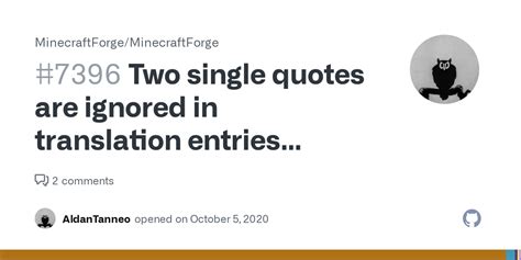 Two Single Quotes Are Ignored In Translation Entries Other Than Enus · Issue 7396