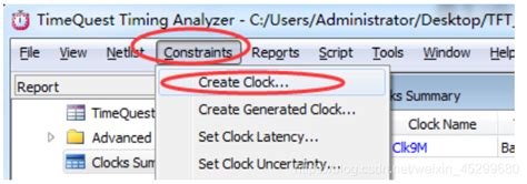 Fpga时序约束学习笔记（二）quartus Ii实练quartus Ii 时序约束 Csdn博客