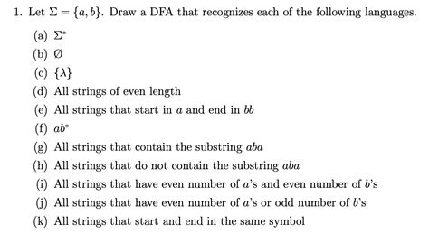 Solved 2 Write A Regular Expression For The Language Of The