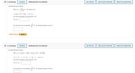 Solved Points DETAILS SESSCALCET XP MY Chegg Com