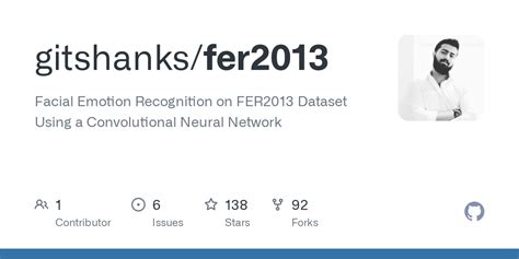 Github Gitshanks Fer2013 Facial Emotion Recognition On Fer2013 Dataset Using A Convolutional