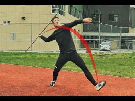 The Javelin Throw 5 Easy Steps Youtube