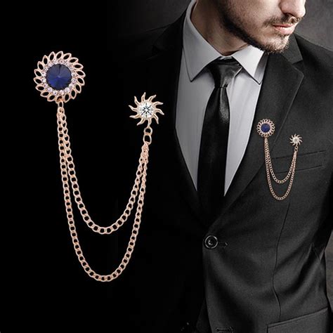 194us 35 Offbrooches Mens Suits Women Brooch Jewelry Mens