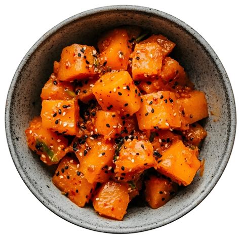 Authentic Korean Kkakdugi Radish Kimchi For Side Dish 54905187 Png