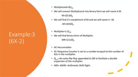 Booths Algorithm Fully Explained With Flow Chart Pdf Pdf