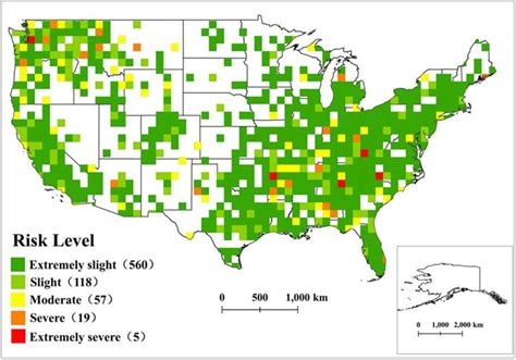Spatial Distribution Of Wildfire Risk Download Scientific Diagram