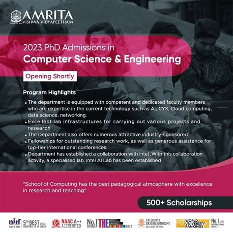 Amrita Phd Admissions On Linkedin Amritavishwavidyapeetham