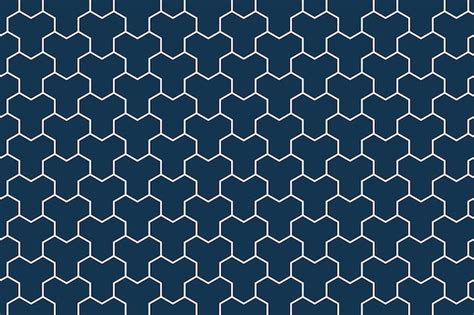 Premium Vector Retro Style Isometric Polygonal Cube Seamless Pattern