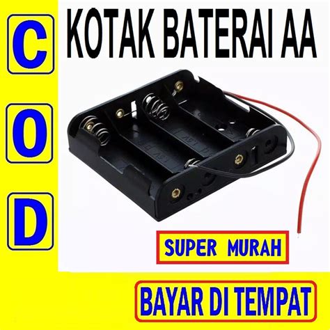 Jual Pac C Kotak Box Baterai Aa Slot Tempat Battery Holder A Isi Isi Batre Cas Charger
