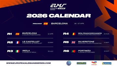 Record Breaking Calendar Returns For 2026 Elms 24 Heures Du Mans