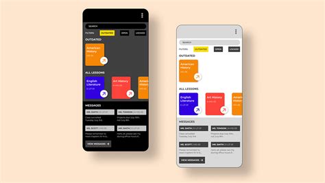 Class Nav App Design By Lauryn On Dribbble