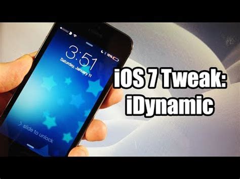 IOS 7 Jailbreak Tweaks IDynamic IPhone Wired