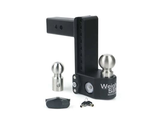 Weigh Safe 8in Drop Hitch Wbuilt In Scale And 25in Shank 10k22k