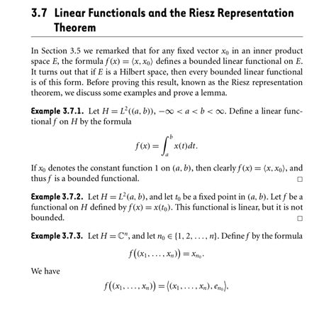 analysis showing that this functional is unbounded mathematics